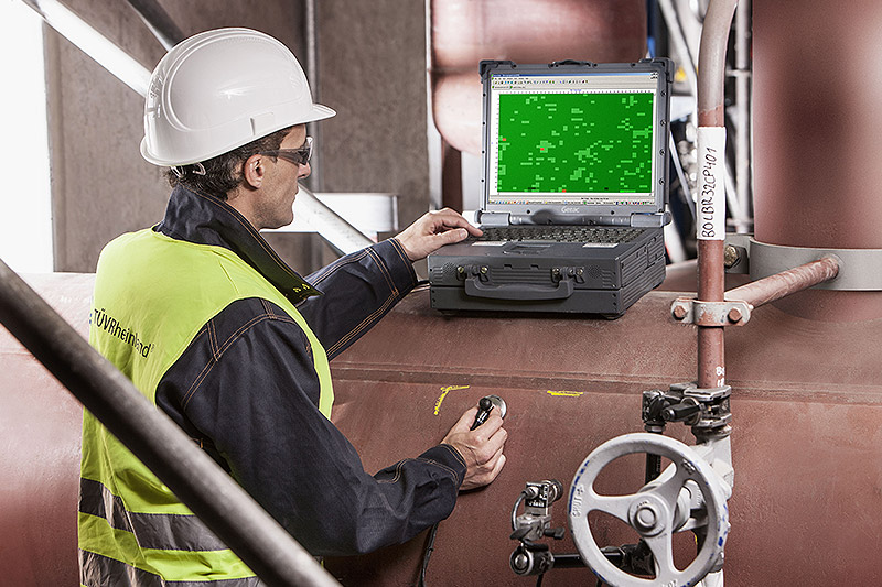 Corrosion Mapping Services with SeeScan® | QA | TÜV Rheinland