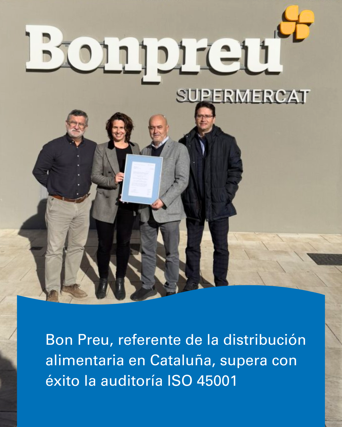 Bon Preu supera con éxito la auditoría ISO 45001 de la mano de TÜV ...